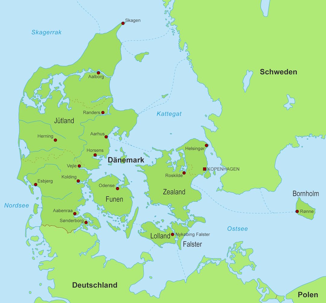 Spannende Camping Danemark Ostsee Bild